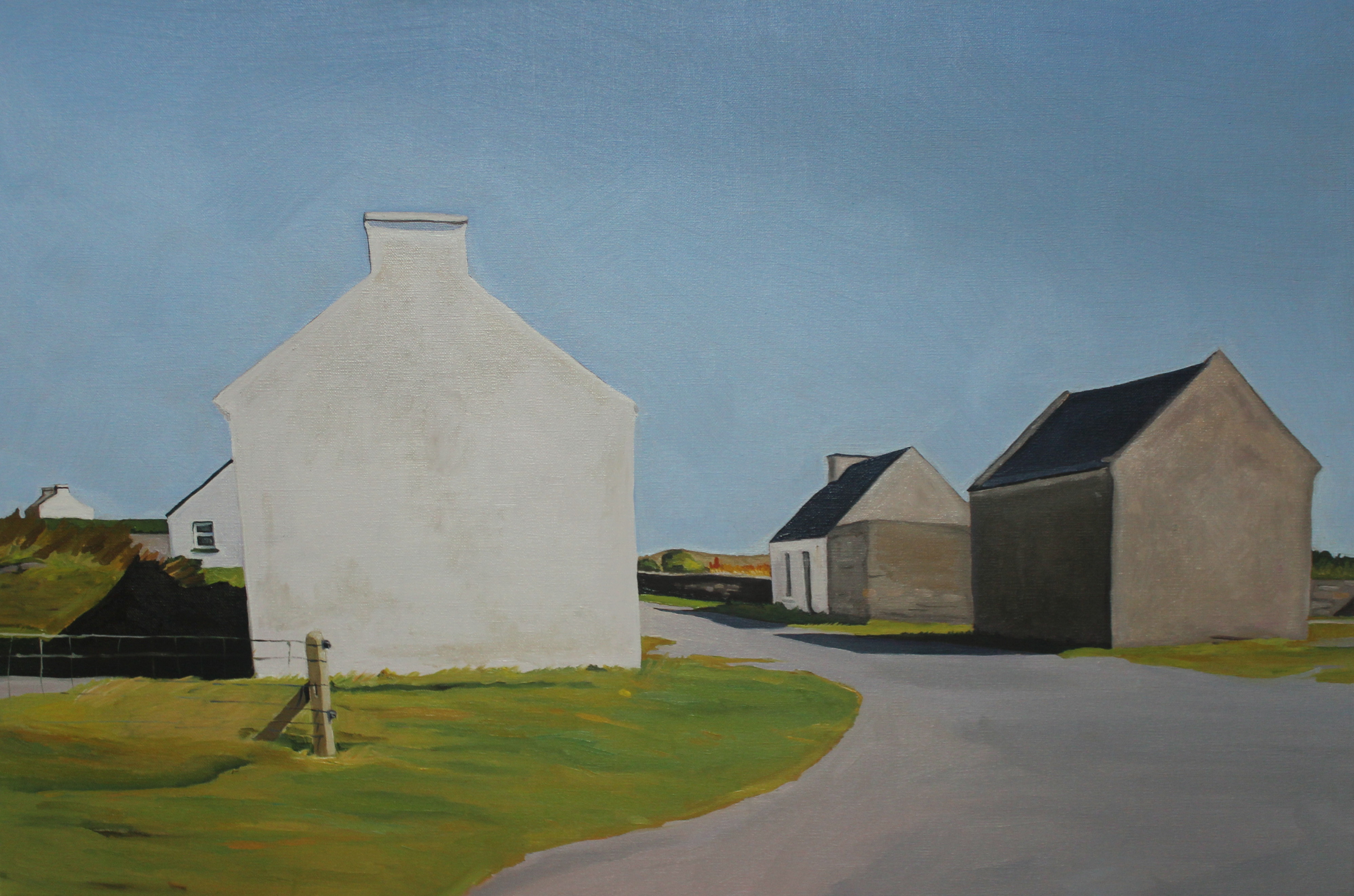 Road through Cloghan, Inishbofin (Donegal) – Emma Cownie