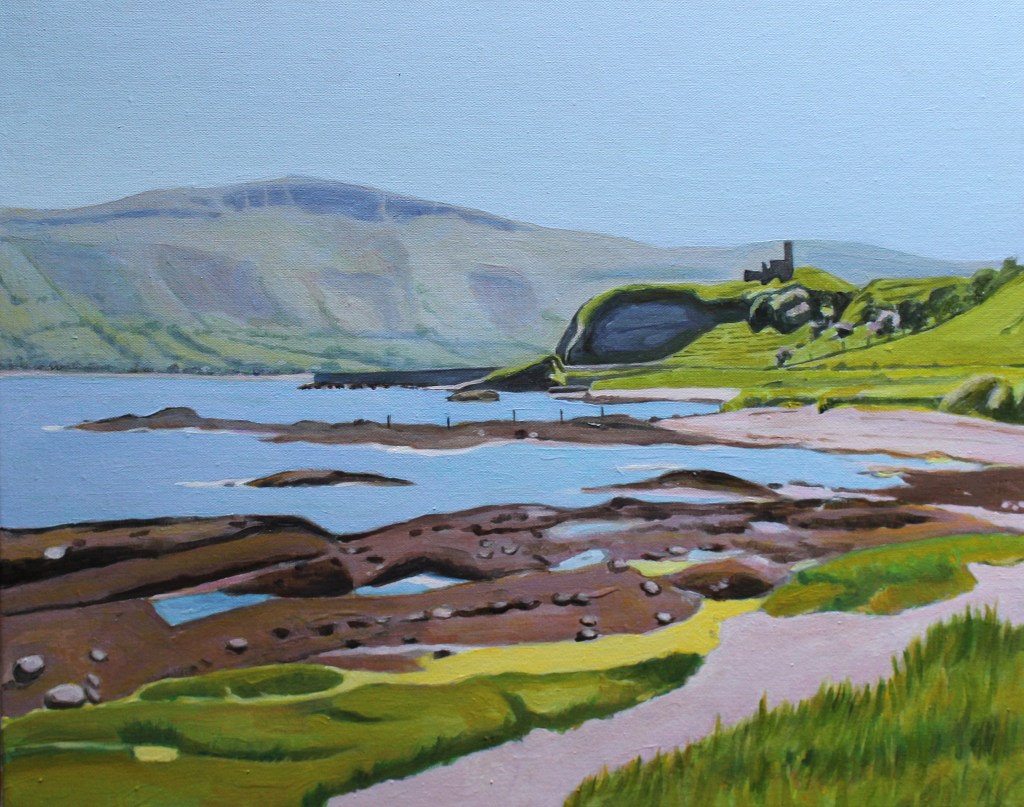 Ruins of Red Bay Castle, Waterfoot (Antrim) – Emma Cownie